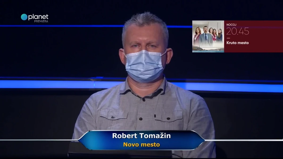 Robert Tomažin | Who Wants To Be A Millionaire Wiki | Fandom