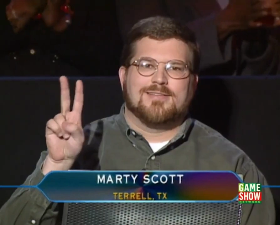 Marty Scott | Who Wants To Be A Millionaire Wiki | Fandom
