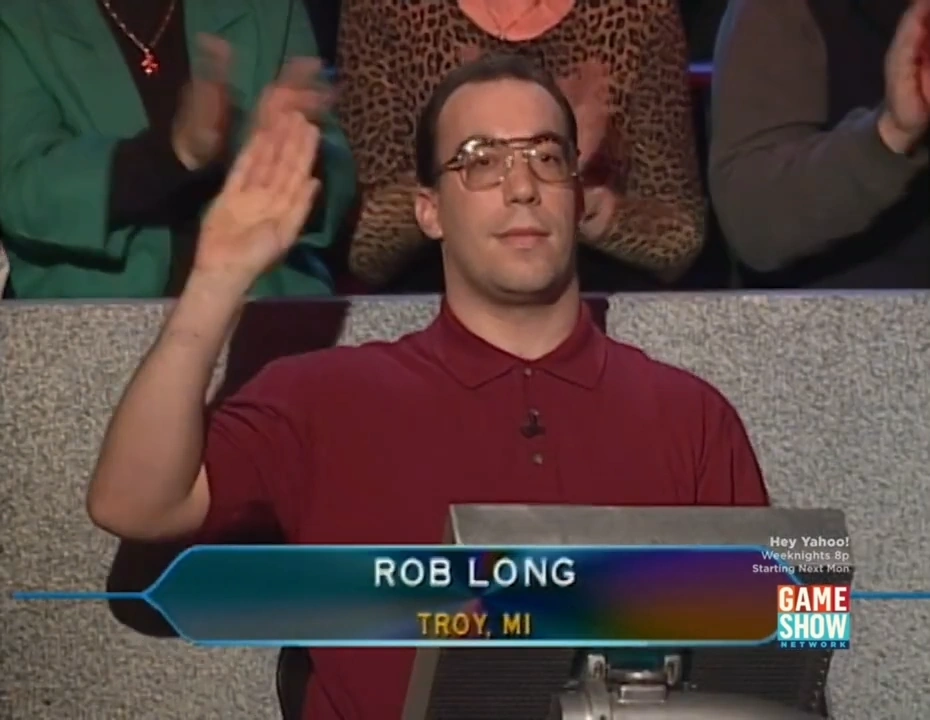 Rob Long | Who Wants To Be A Millionaire Wiki | Fandom