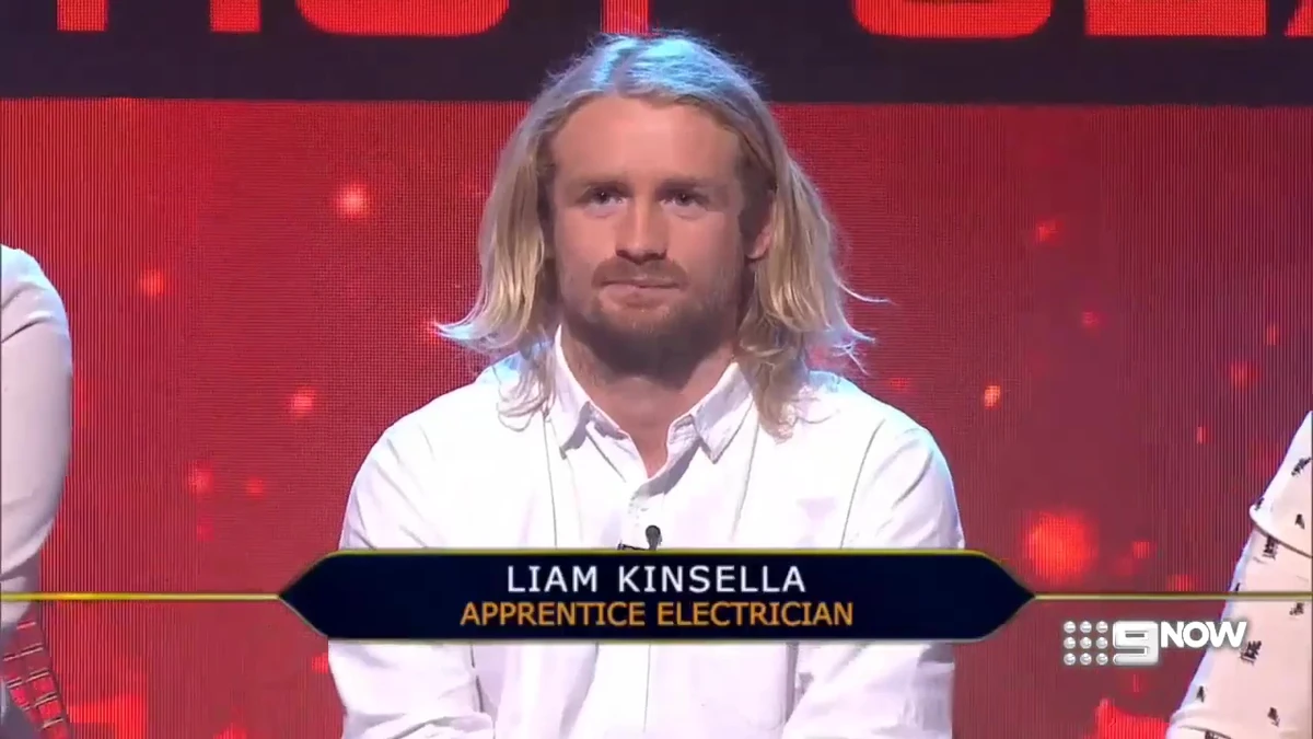 Liam Kinsella | Who Wants To Be A Millionaire Wiki | Fandom