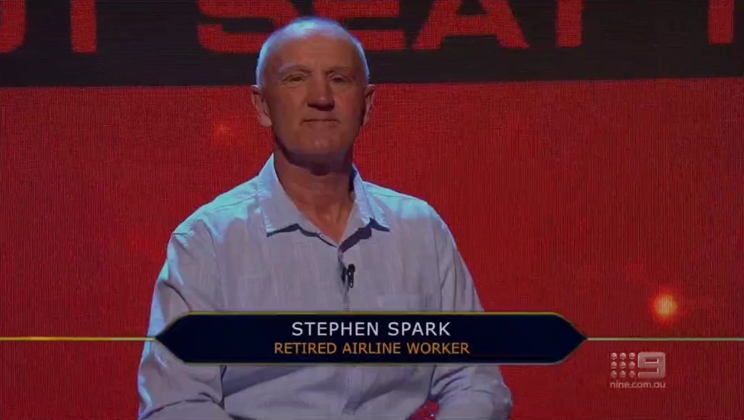 Stephen Spark | Who Wants To Be A Millionaire Wiki | Fandom