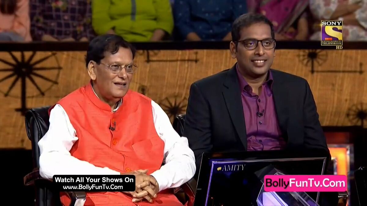 Ashish Singh And Dr Bindeshwar Pathak Who Wants To Be A Millionaire