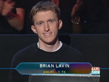 Brian Lavin | Who Wants To Be A Millionaire Wiki | Fandom