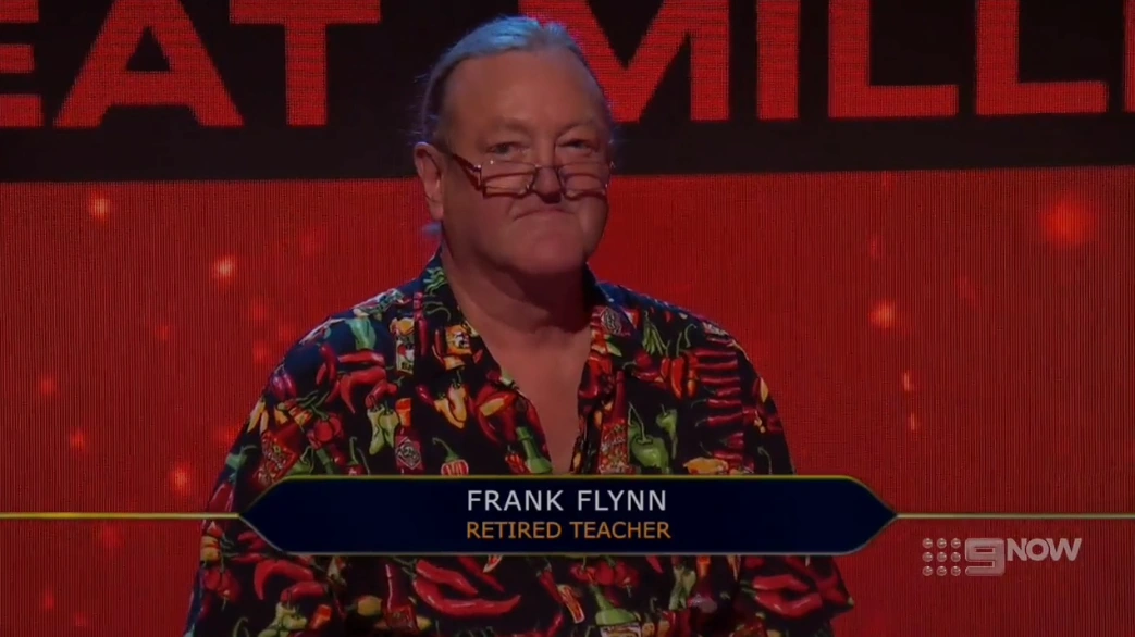 Frank Flynn | Who Wants To Be A Millionaire Wiki | Fandom