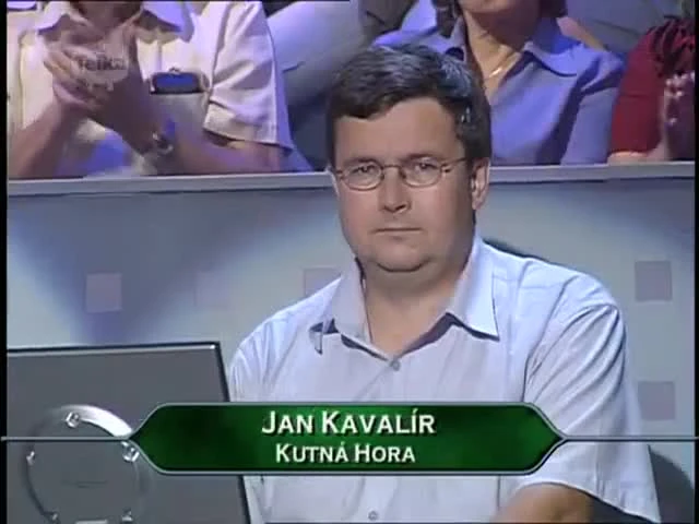 Jan Kavalír | Who Wants To Be A Millionaire Wiki | Fandom