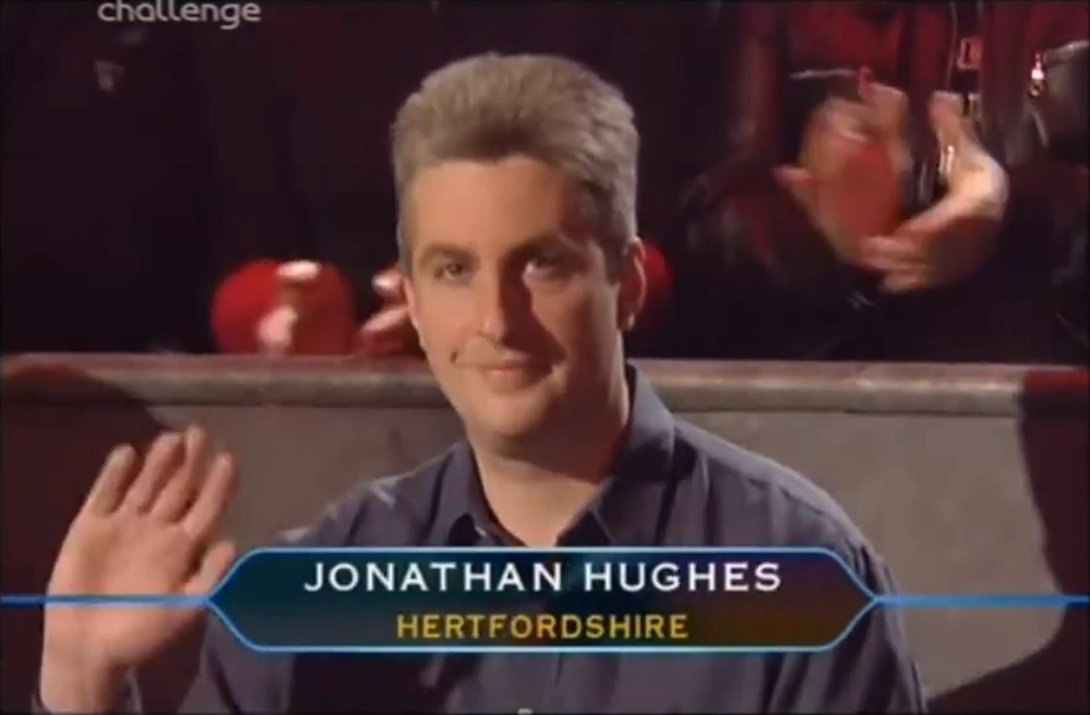Jonathan Hughes | Who Wants To Be A Millionaire Wiki | Fandom