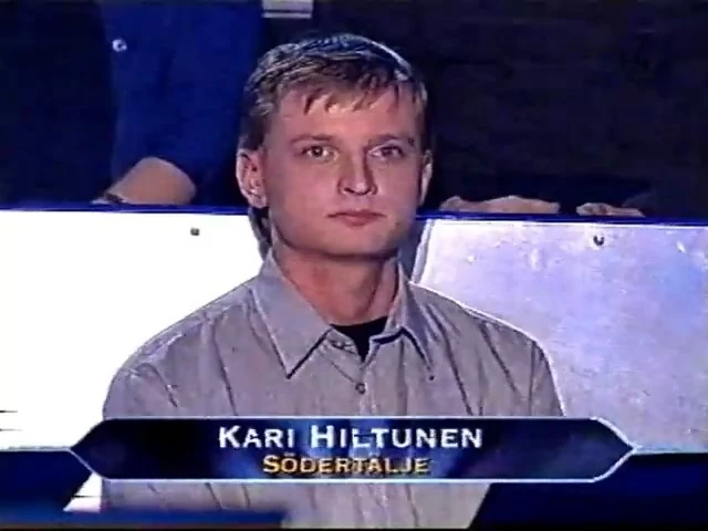 Kari Hiltunen | Who Wants To Be A Millionaire Wiki | Fandom