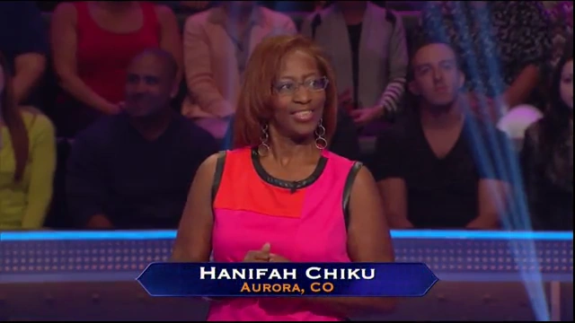 Hanifah Chiku | Who Wants To Be A Millionaire Wiki | Fandom