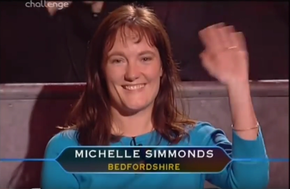 Michelle Simmonds | Who Wants To Be A Millionaire Wiki | Fandom