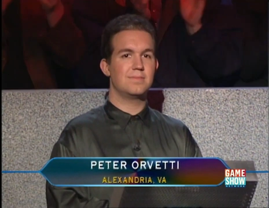 Peter Orvetti | Who Wants To Be A Millionaire Wiki | Fandom
