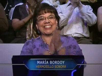 María Bordoy | Who Wants To Be A Millionaire Wiki | Fandom