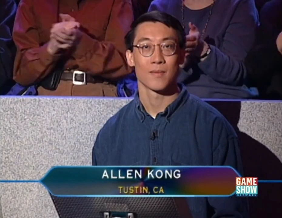 Allen Kong | Who Wants To Be A Millionaire Wiki | Fandom
