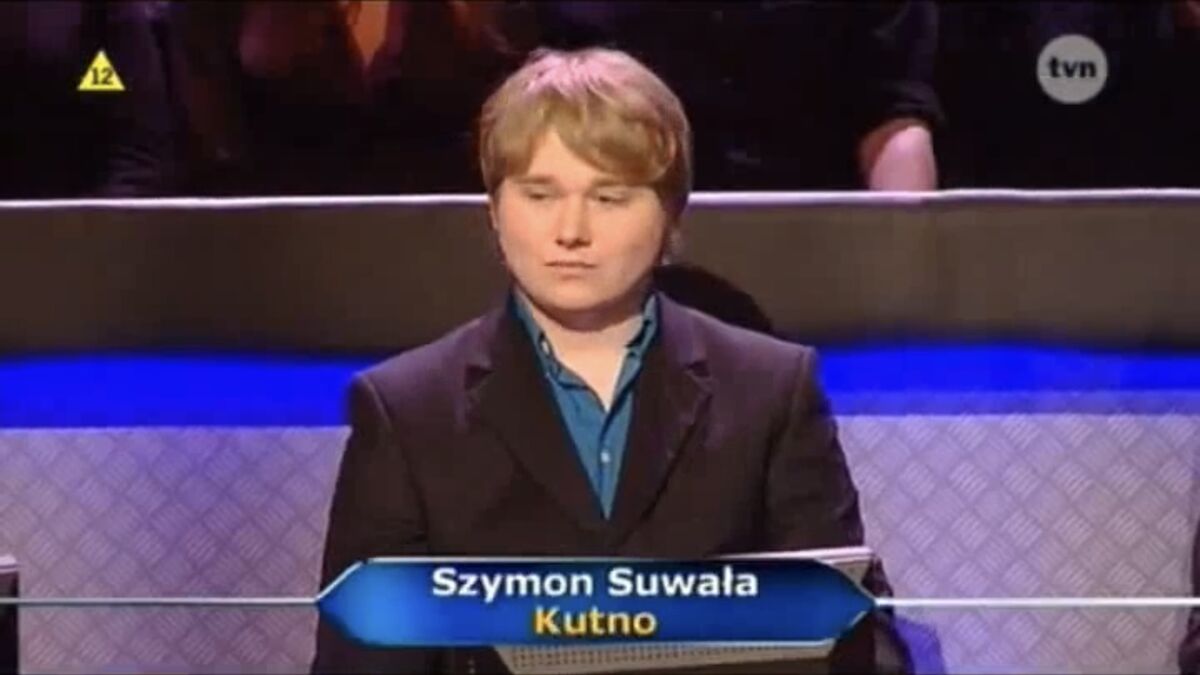 Szymon Suwała | Who Wants To Be A Millionaire Wiki | Fandom Szymon Suwała | Who Wants To Be A Millionaire Wiki | Fandom