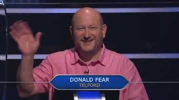 Donald Fear | Who Wants To Be A Millionaire Wiki | Fandom