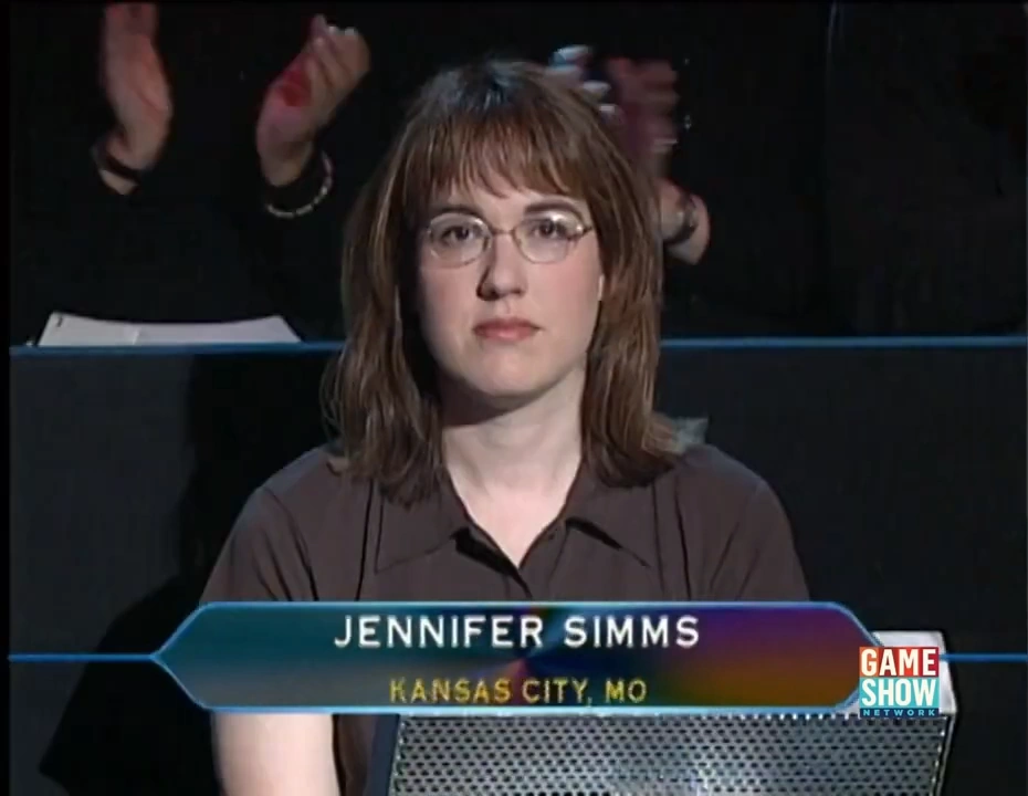 Jennifer Simms | Who Wants To Be A Millionaire Wiki | Fandom