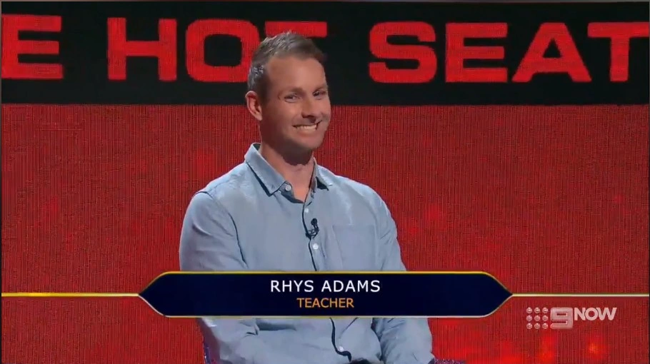 Rhys Adams | Who Wants To Be A Millionaire Wiki | Fandom
