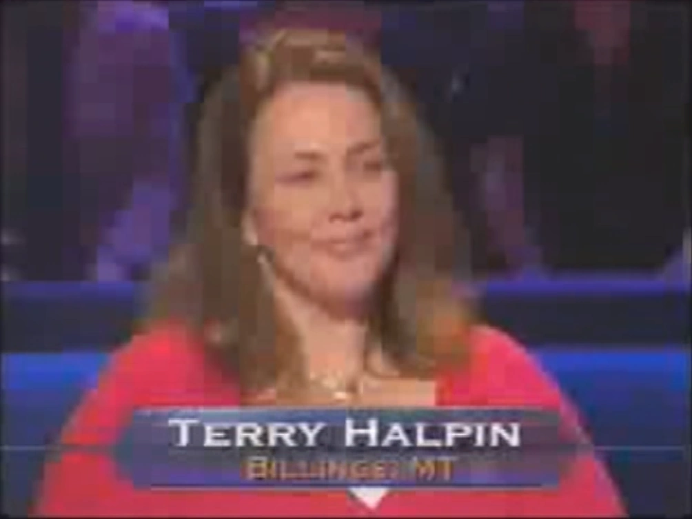 Terry Halpin | Who Wants To Be A Millionaire Wiki | Fandom