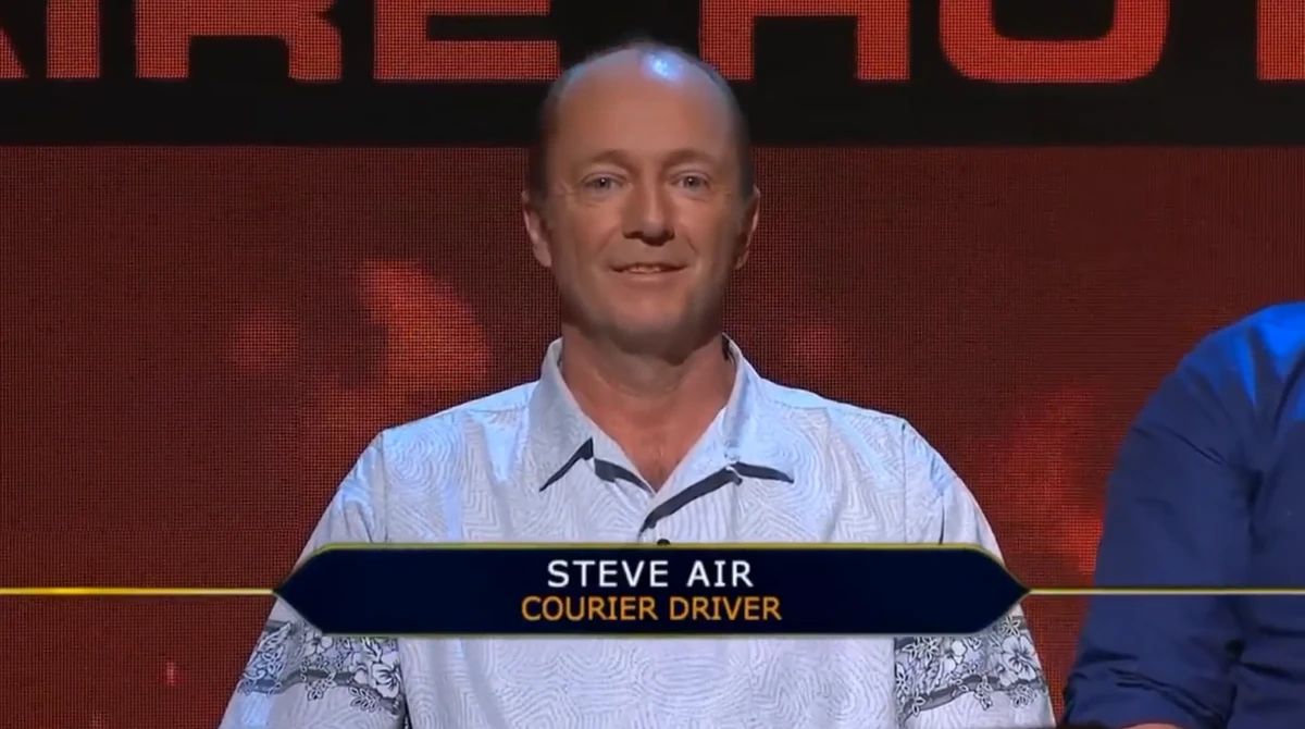 Steve Air | Who Wants To Be A Millionaire Wiki | Fandom