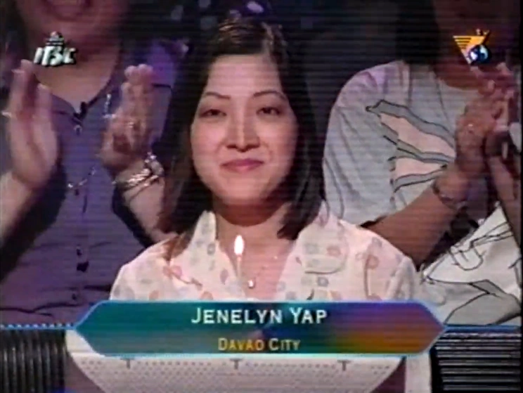 Jenelyn Yap | Who Wants To Be A Millionaire Wiki | Fandom