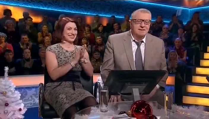 Vladimir Zhirinovsky And Roza Syabitova Who Wants To Be A Millionaire