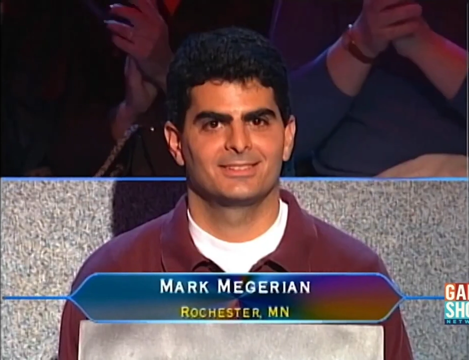 Mark Megerian | Who Wants To Be A Millionaire Wiki | Fandom