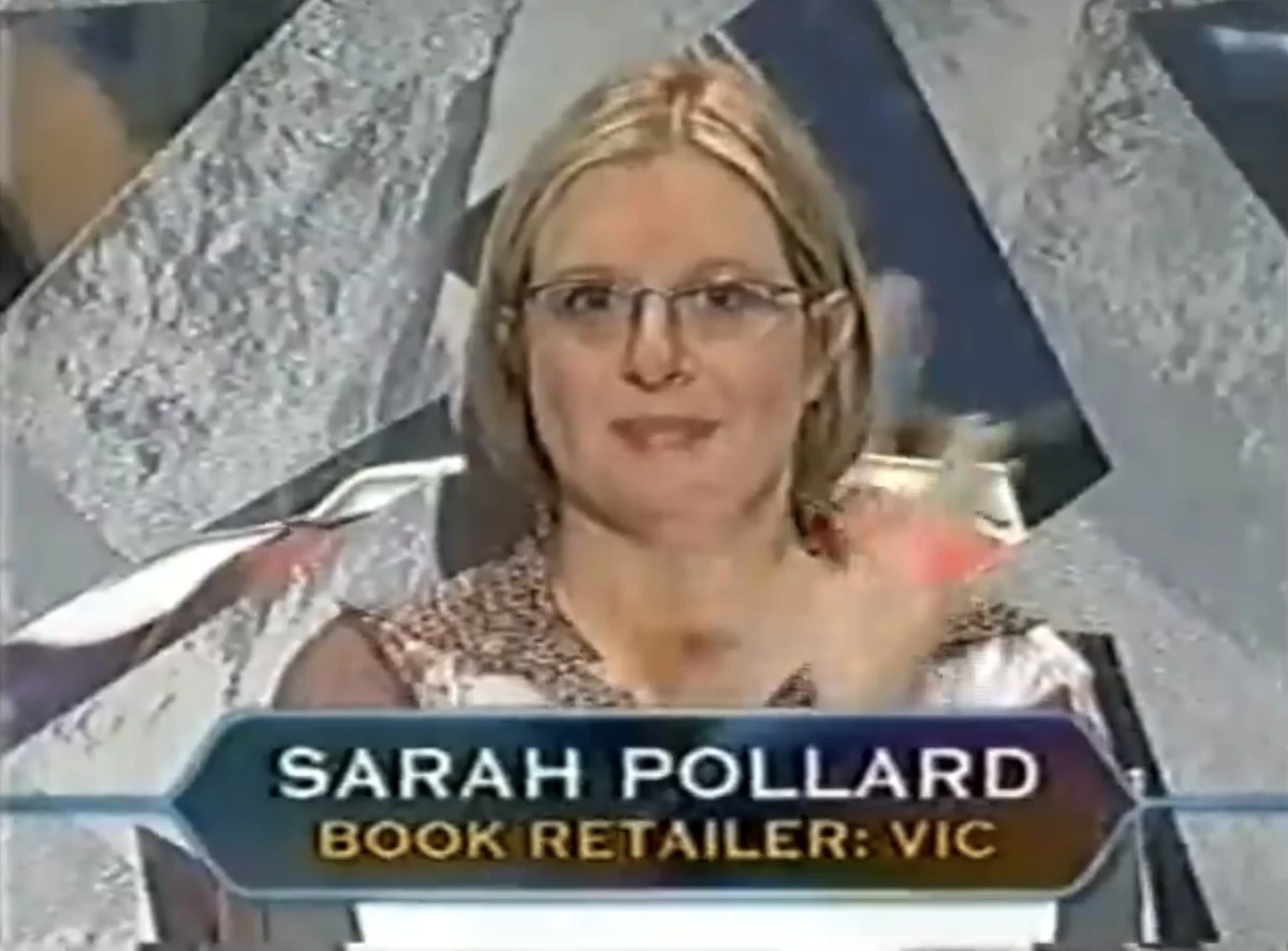 Sarah Pollard | Who Wants To Be A Millionaire Wiki | Fandom