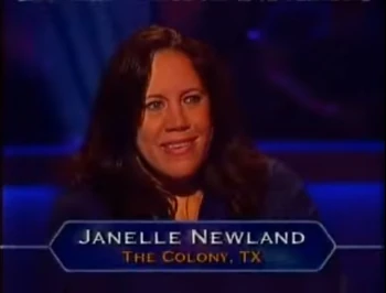 Janelle Newland | Who Wants To Be A Millionaire Wiki | Fandom