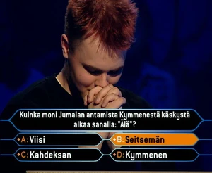Markku Rikola | Who Wants To Be A Millionaire Wiki | Fandom