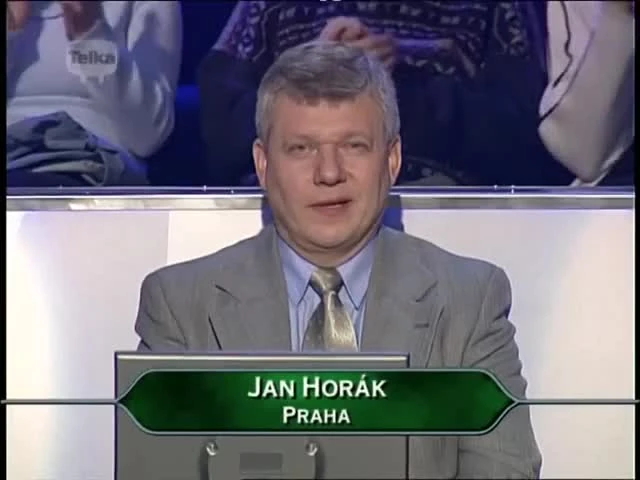 Jan Horák | Who Wants To Be A Millionaire Wiki | Fandom