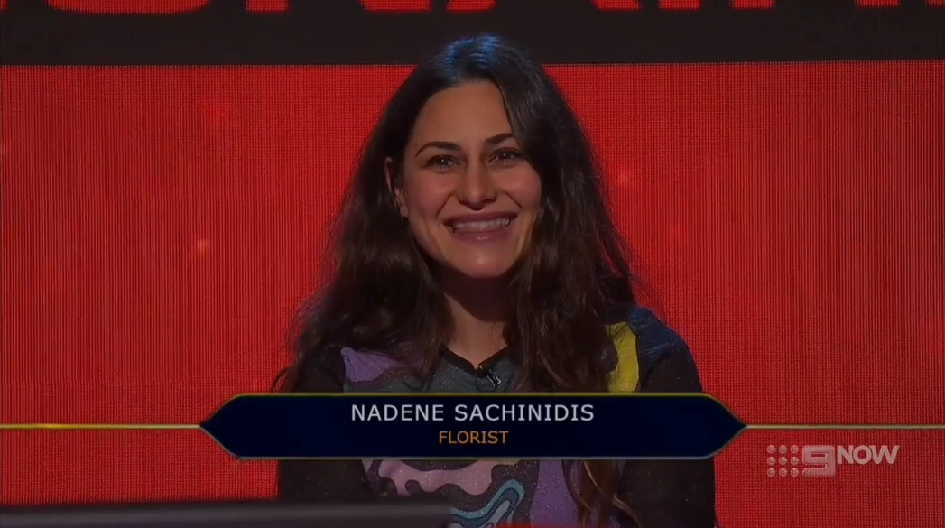 Nadene Sachinidis | Who Wants To Be A Millionaire Wiki | Fandom