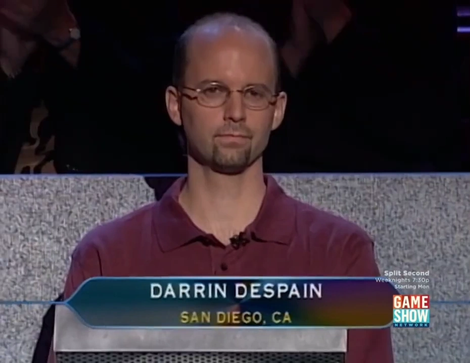 Darrin Despain | Who Wants To Be A Millionaire Wiki | Fandom