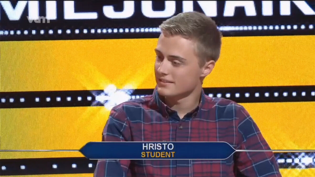 Hristo Gentier Who Wants To Be A Millionaire Wiki Fandom