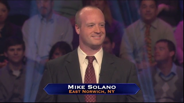 Mike Solano | Who Wants To Be A Millionaire Wiki | Fandom