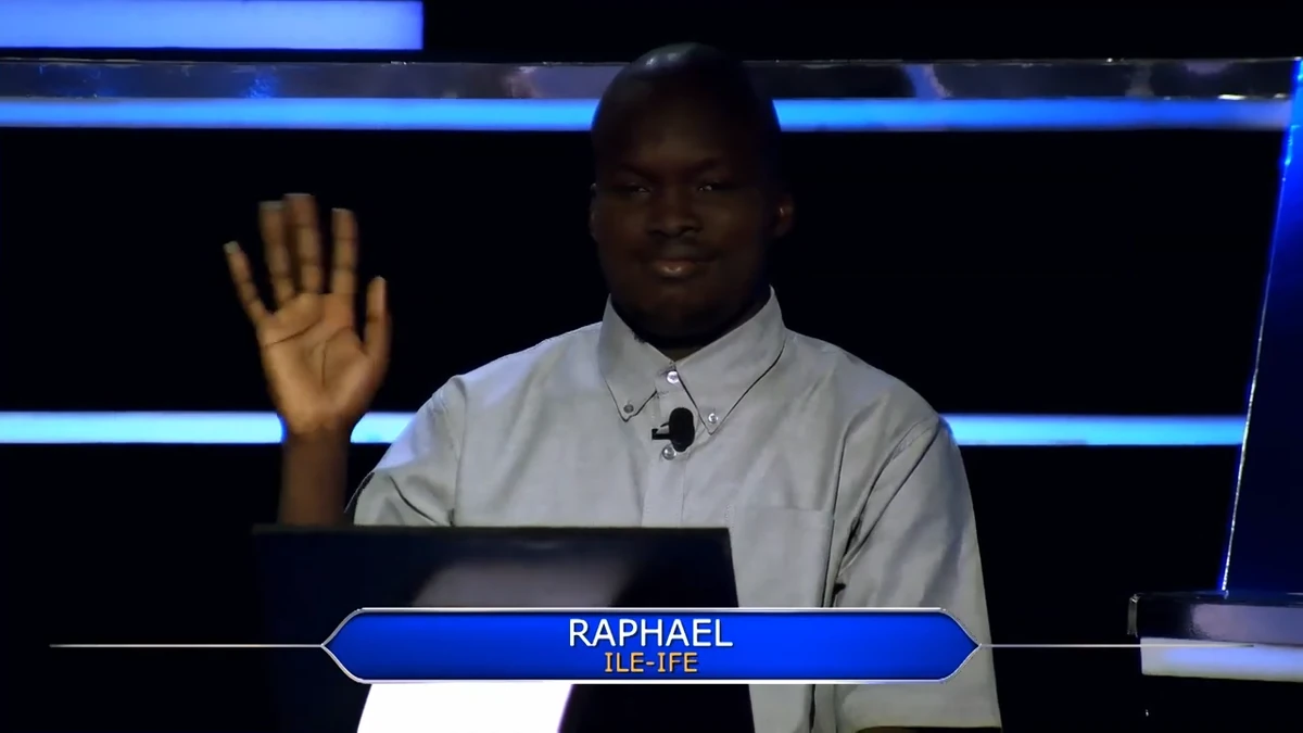 Raphael (Ile-Ife) | Who Wants To Be A Millionaire Wiki | Fandom