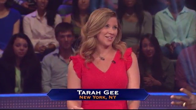 Tarah Gee | Who Wants To Be A Millionaire Wiki | Fandom
