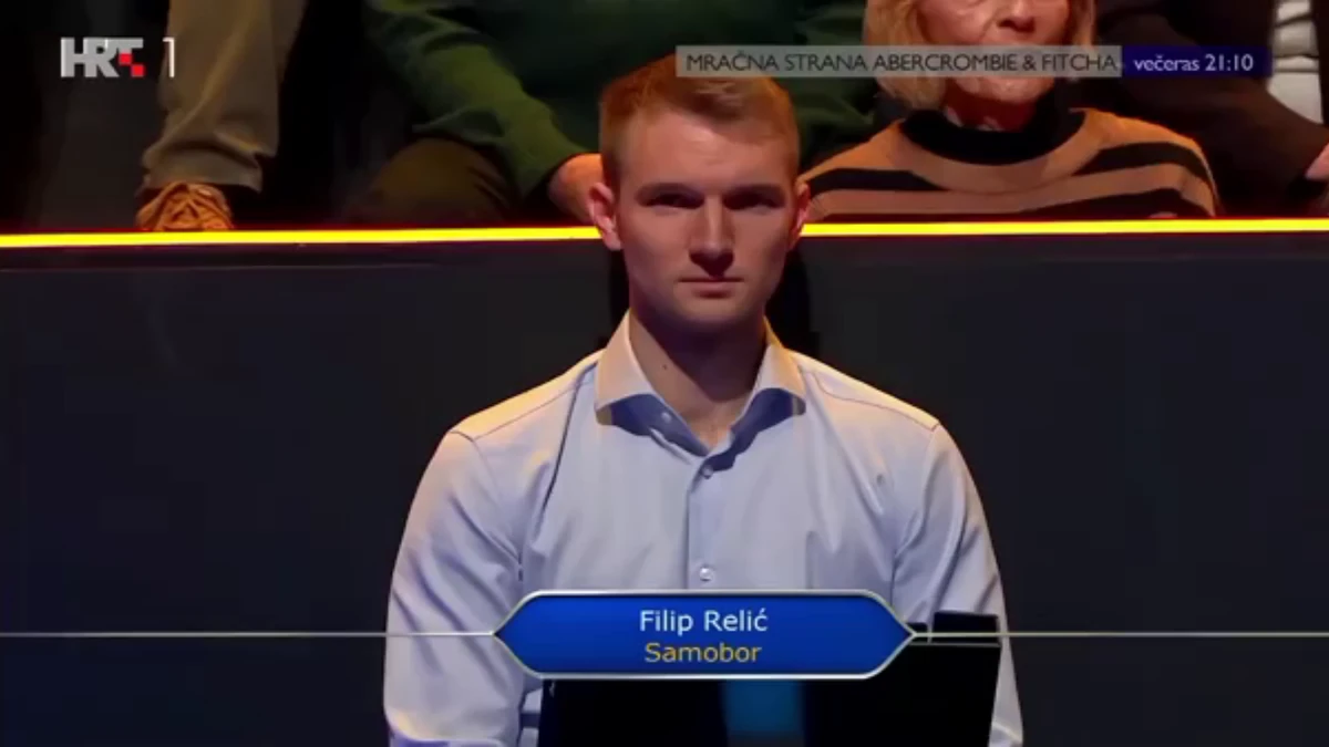 Filip Relić | Who Wants To Be A Millionaire Wiki | Fandom