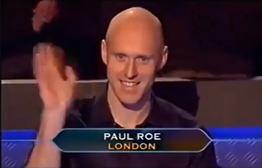 Paul Roe | Who Wants To Be A Millionaire Wiki | Fandom