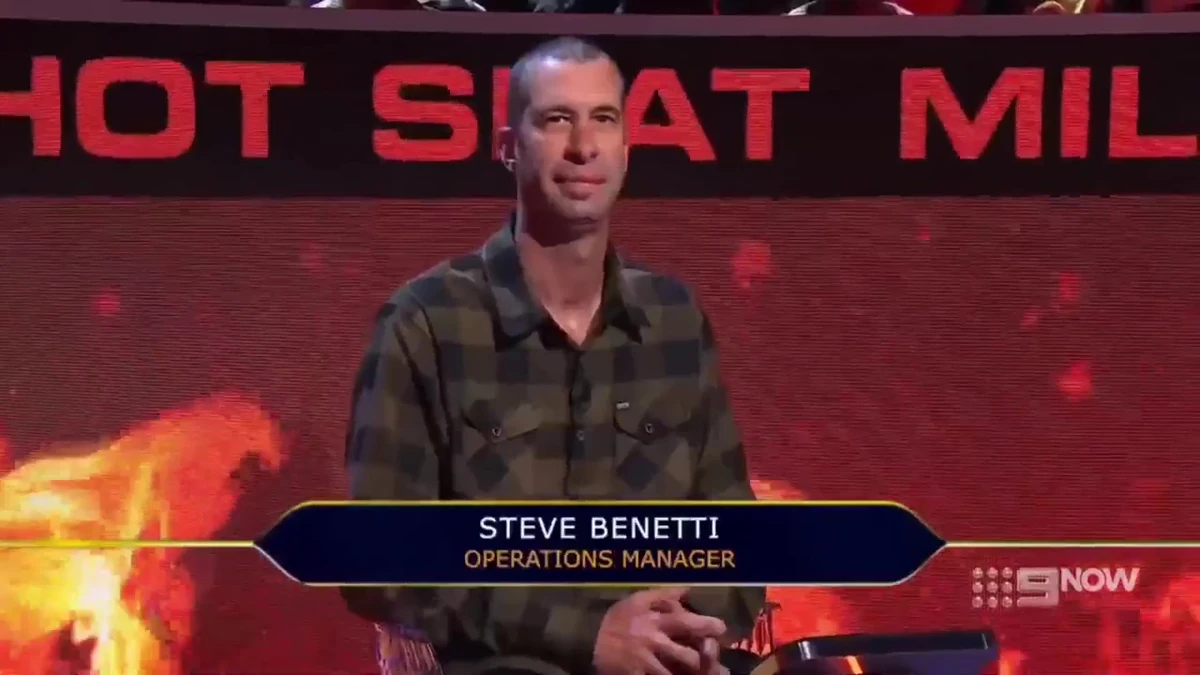 Steve Benetti | Who Wants To Be A Millionaire Wiki | Fandom