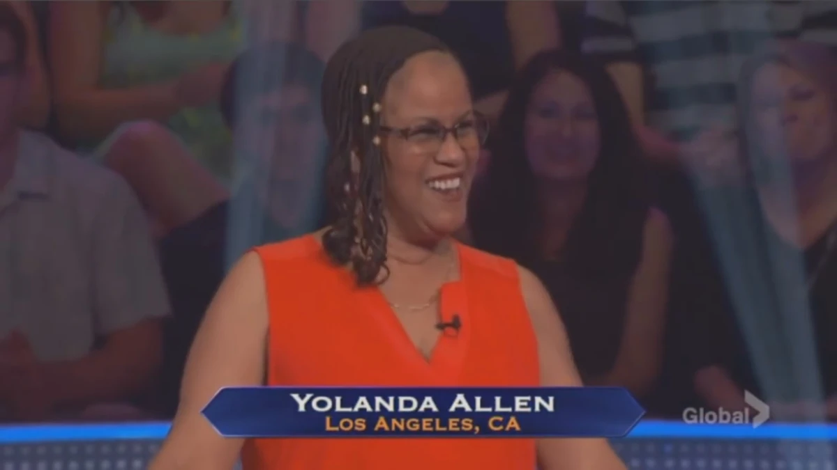 Yolanda Allen | Who Wants To Be A Millionaire Wiki | Fandom