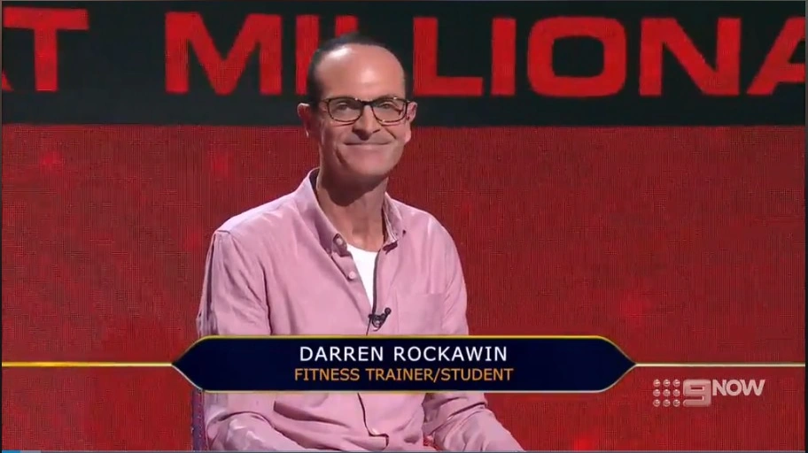 Darren Rockawin | Who Wants To Be A Millionaire Wiki | Fandom