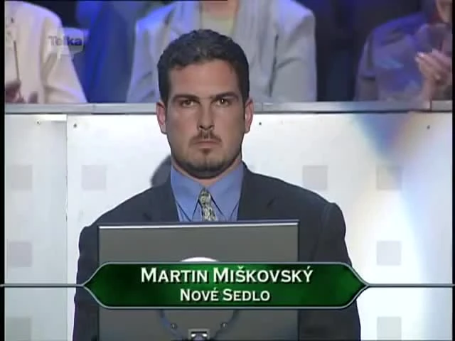 Martin Miškovský | Who Wants To Be A Millionaire Wiki | Fandom