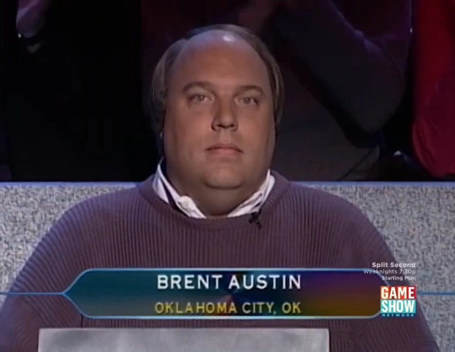 Brent Austin | Who Wants To Be A Millionaire Wiki | Fandom