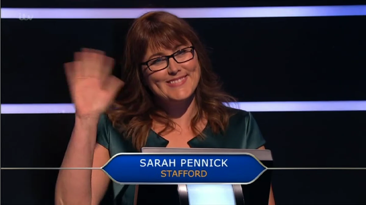 Sarah Pennick | Who Wants To Be A Millionaire Wiki | Fandom