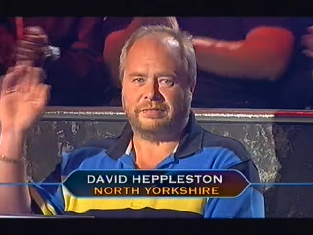 David Heppleston | Who Wants To Be A Millionaire Wiki | Fandom