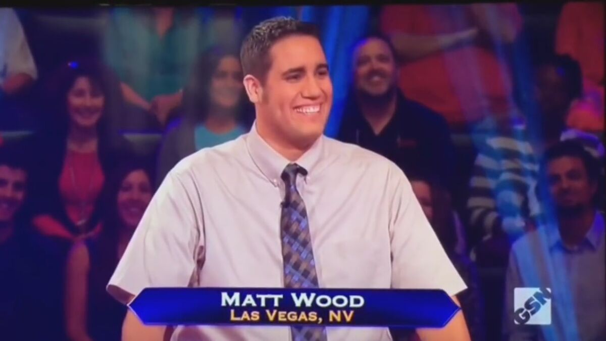 Matt Wood Who Wants To Be A Millionaire Wiki Fandom