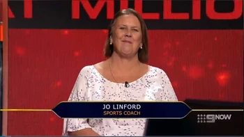 Jo Linford | Who Wants To Be A Millionaire Wiki | Fandom