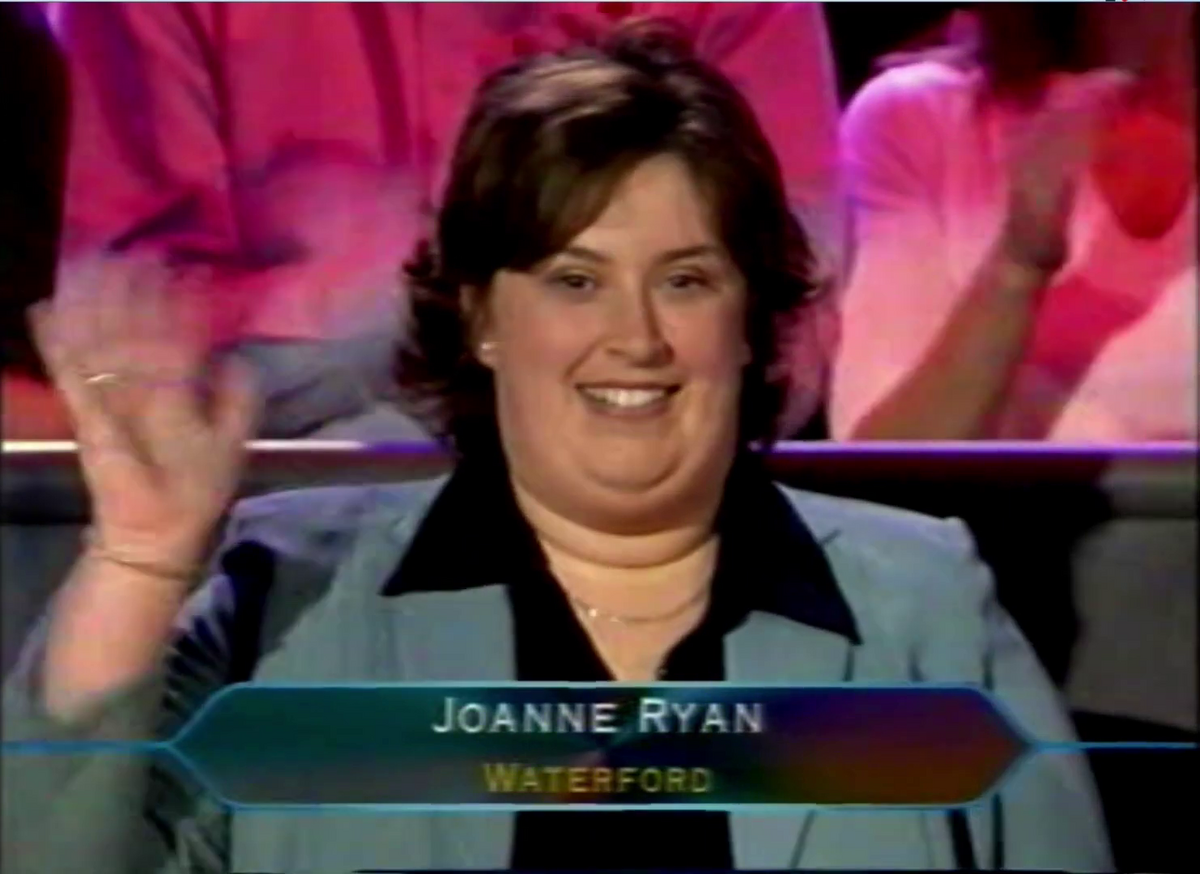 Joanne Ryan Who Wants To Be A Millionaire Wiki Fandom