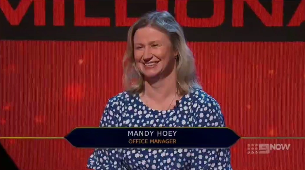 Mandy Hoey | Who Wants To Be A Millionaire Wiki | Fandom
