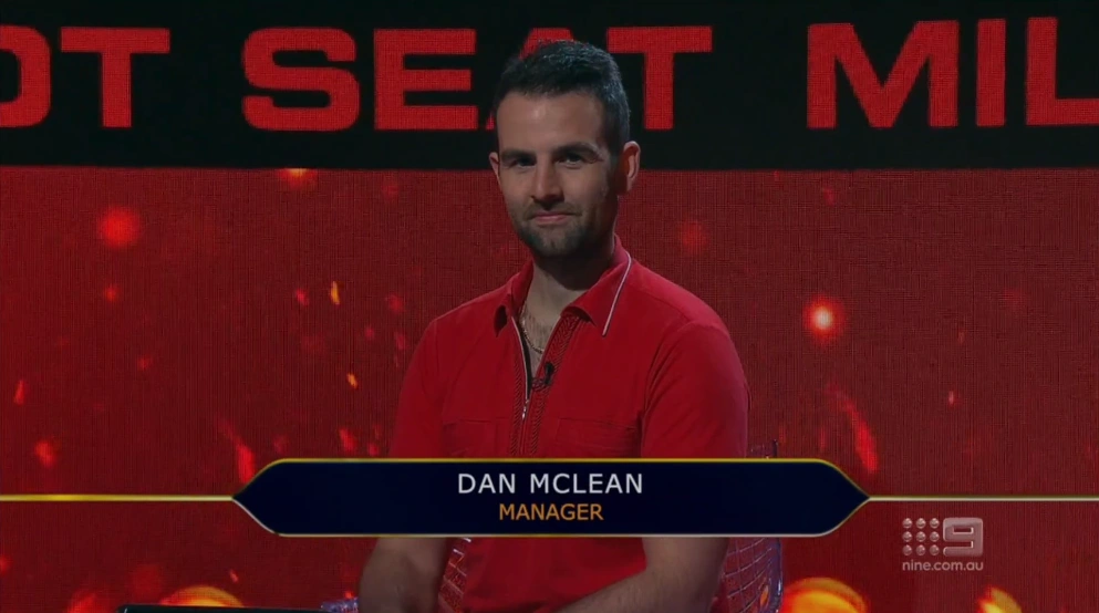 Dan McLean | Who Wants To Be A Millionaire Wiki | Fandom