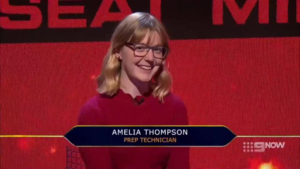 Amelia Thompson | Who Wants To Be A Millionaire Wiki | Fandom